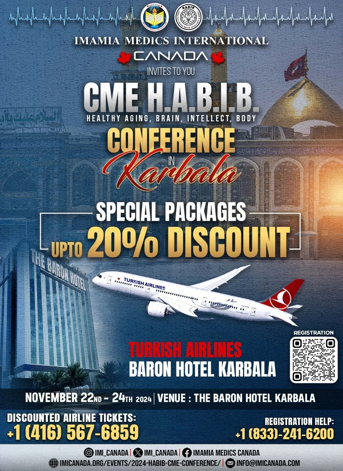 The H.A.B.I.B CME Conference in Karbala - Imamia Medics Canada